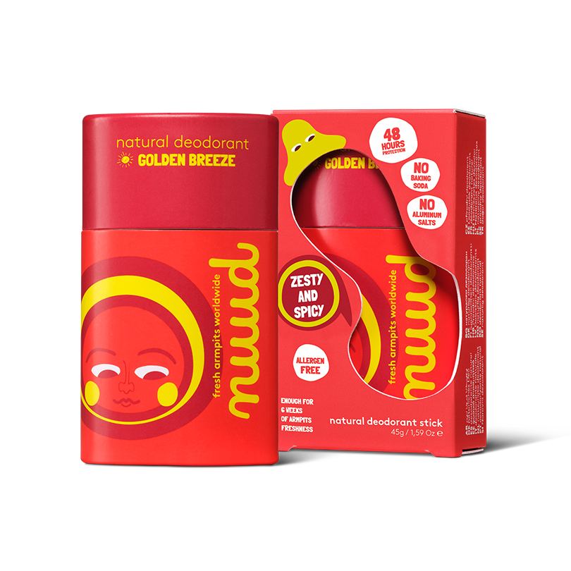 Golden Breeze Stick & nuud | fresh armpits worldwide
